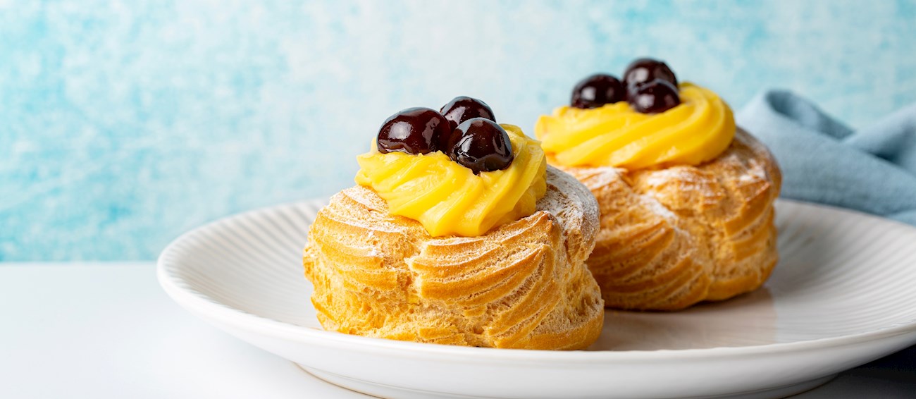 Zeppole | Traditional Sweet Pastry From Campania, Italy