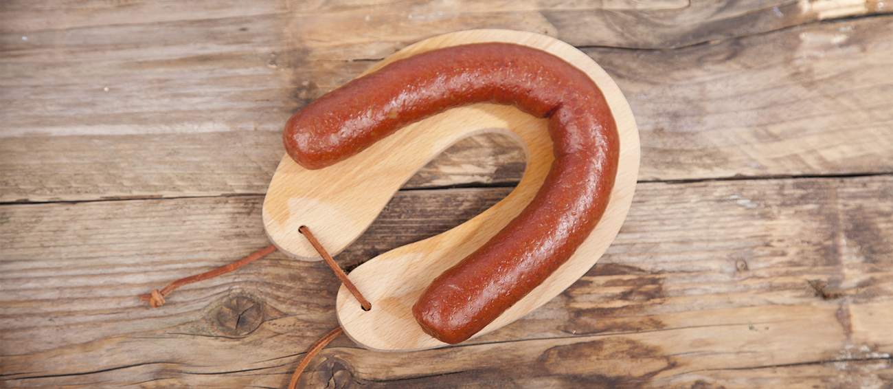 Rookworst | Traditional Cooked Sausage From Netherlands, Central Europe