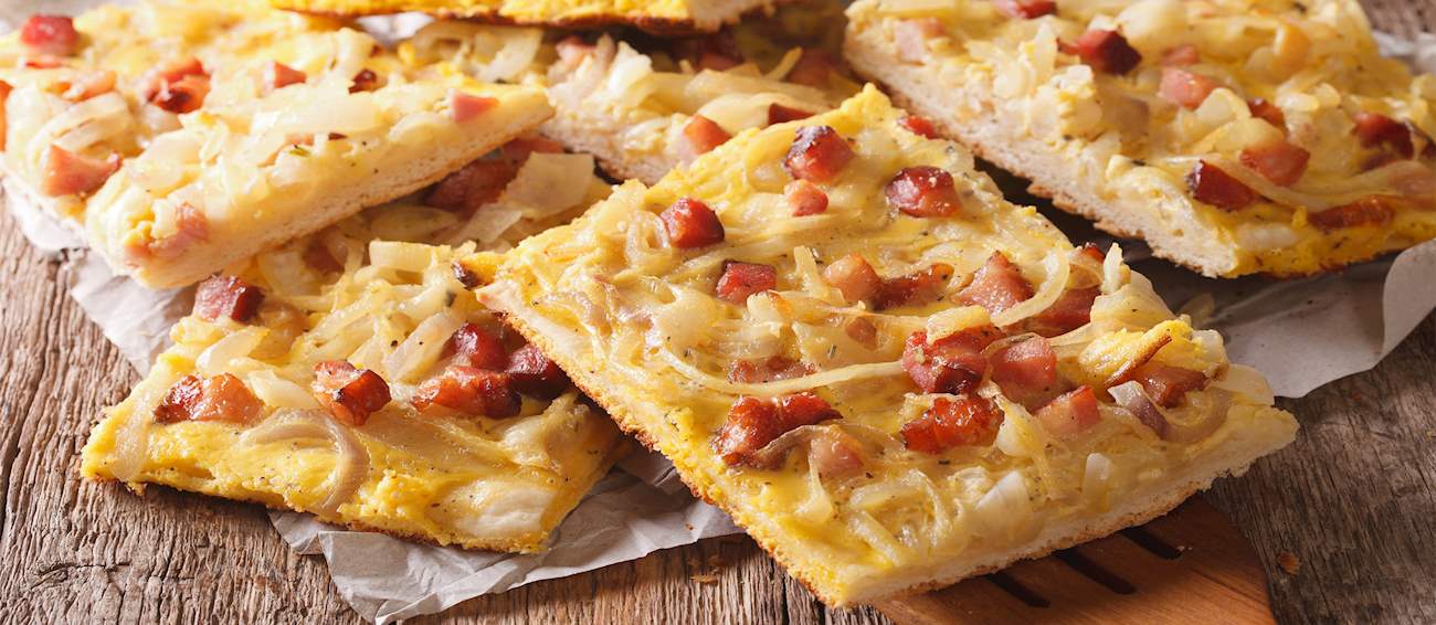 Weimarer Zwiebelkuchen | Traditional Savory Pie From Weimar, Germany