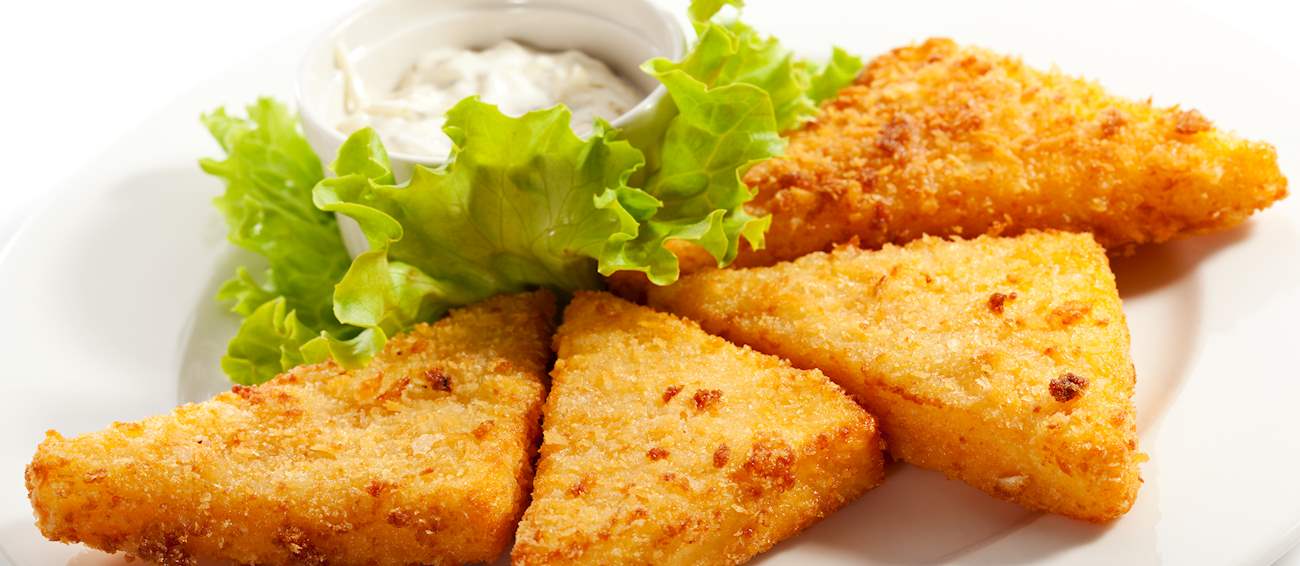 Rántott Sajt | Traditional Cheese Dish From Hungary, Central Europe