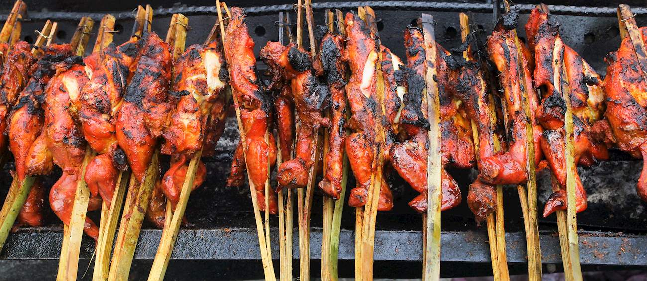 Ayam Percik | Traditional Chicken Dish From Kelantan, Southeast Asia