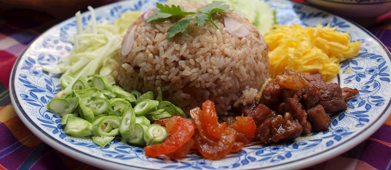 Khao Khluk Kapi | Traditional Rice Dish From Thailand, Southeast Asia