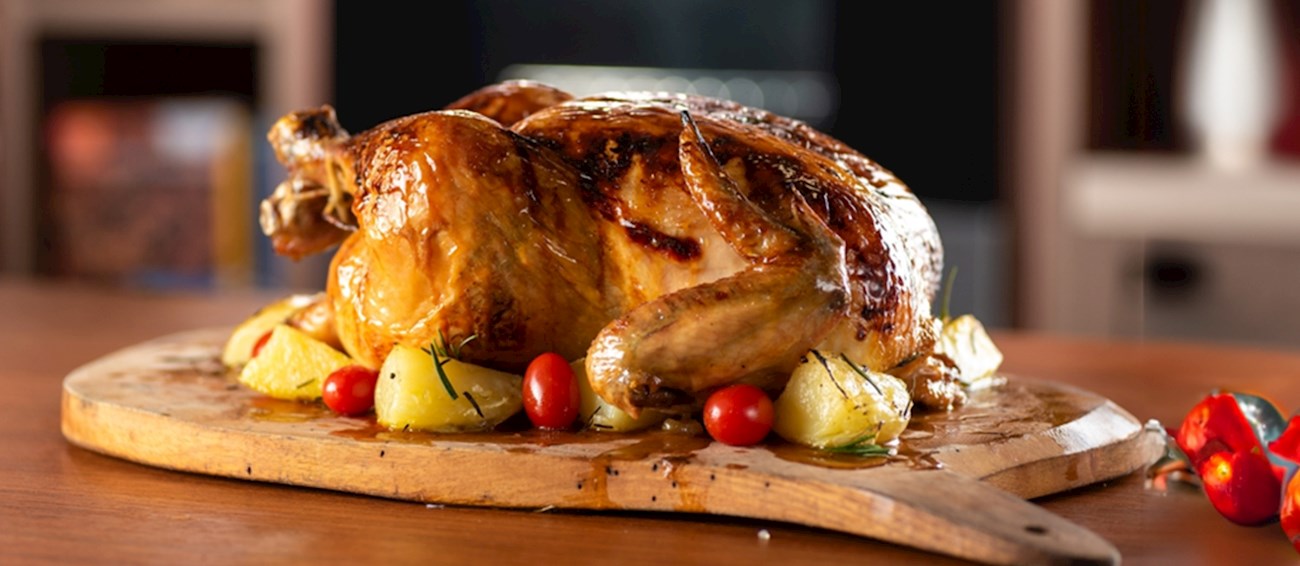 Poulet Rôti | Traditional Chicken Dish From France, Western Europe