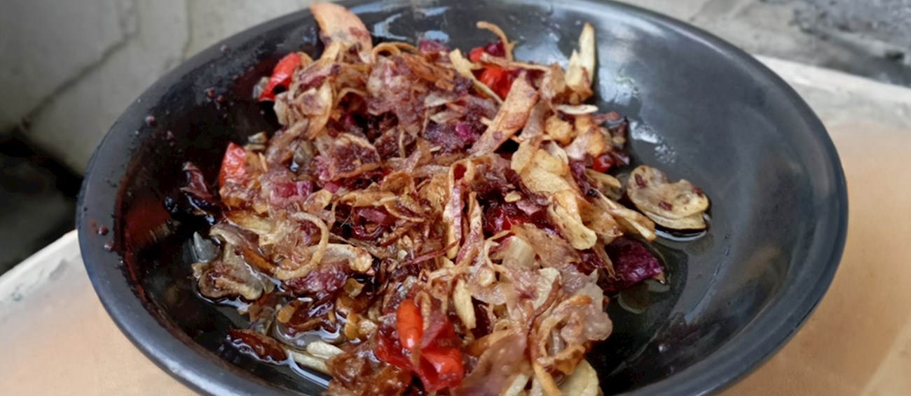 Sambal Embe | Traditional Side Dish From Bali, Indonesia