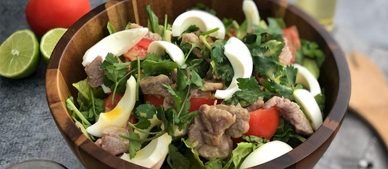 Yum Salad | Traditional Salad From Laos, Southeast Asia