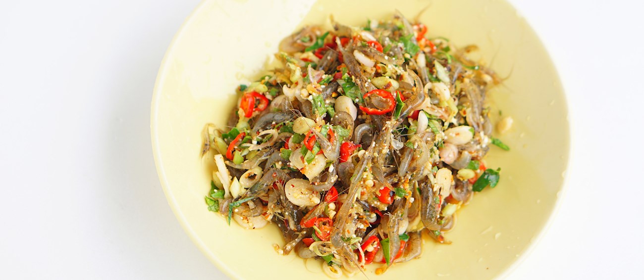 Goong Ten | Traditional Shrimp/Prawn Dish From Northeastern Thailand ...