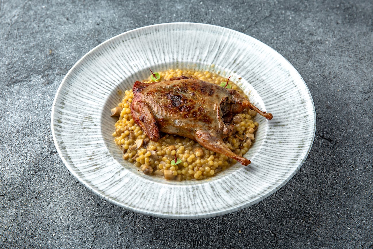 Risotto Con le Quaglie | Traditional Rice Dish From Italy, Western Europe