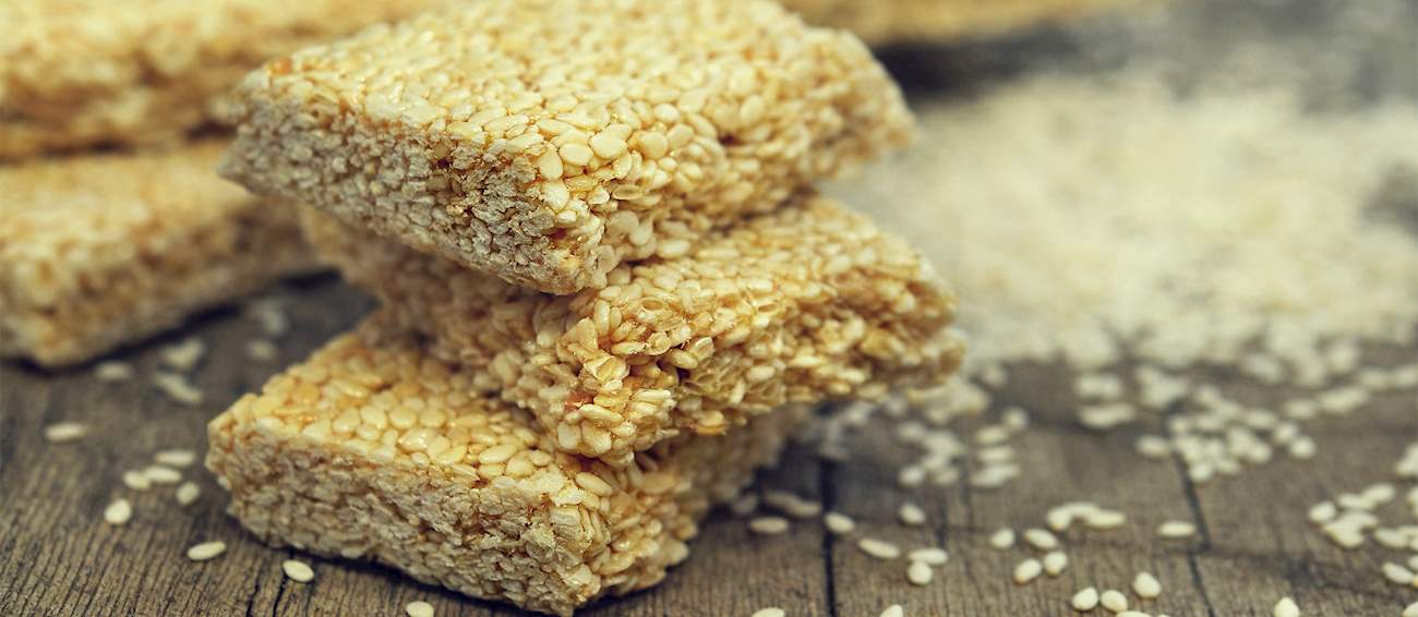 Pasteli | Traditional Snack From Greece, Southeastern Europe