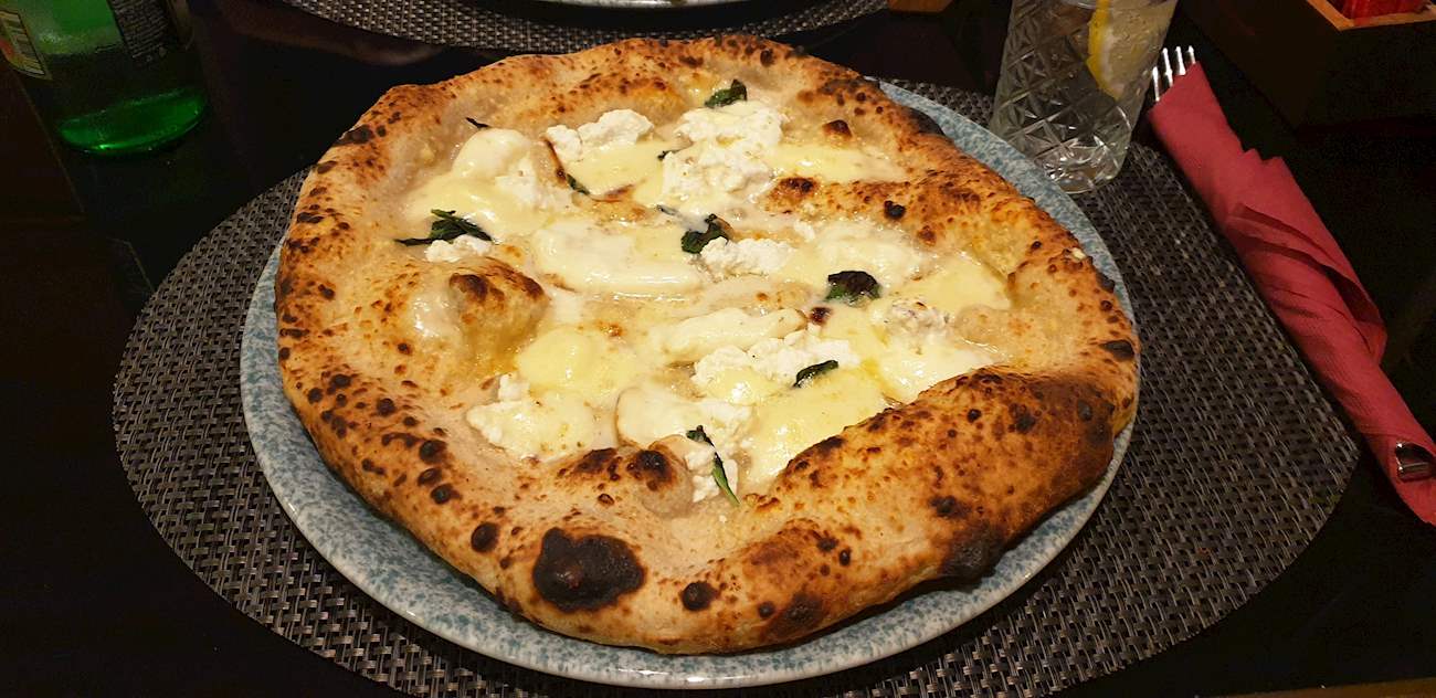 Pizza Quattro Formaggi | Traditional Pizza From Italy, Western Europe