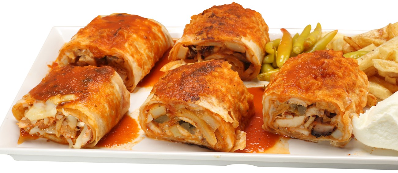 Soslu Döner | Traditional Meat Dish From Hatay Province, Turkiye
