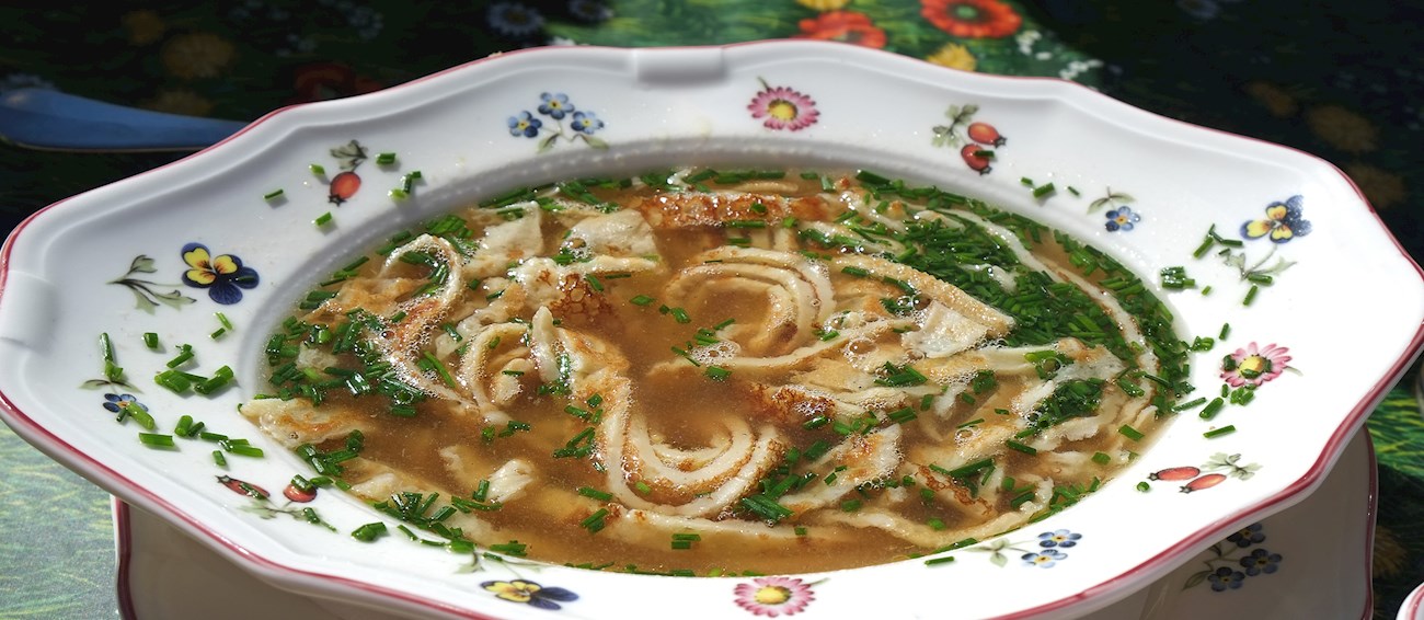 Flädlesuppe | Traditional Soup From Bavaria, Germany