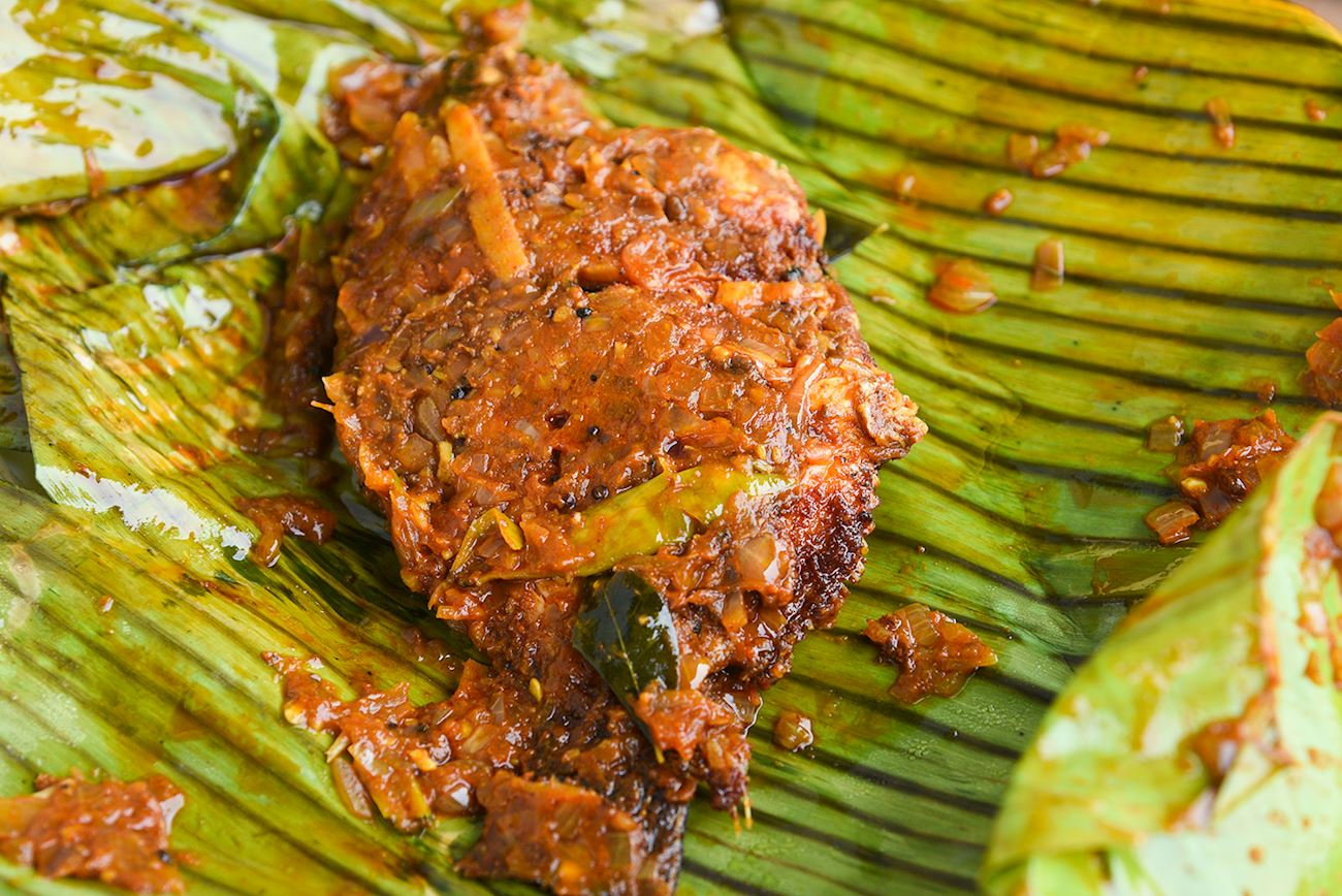 Karimeen Pollichathu | Traditional Freshwater Fish Dish From Kerala, India