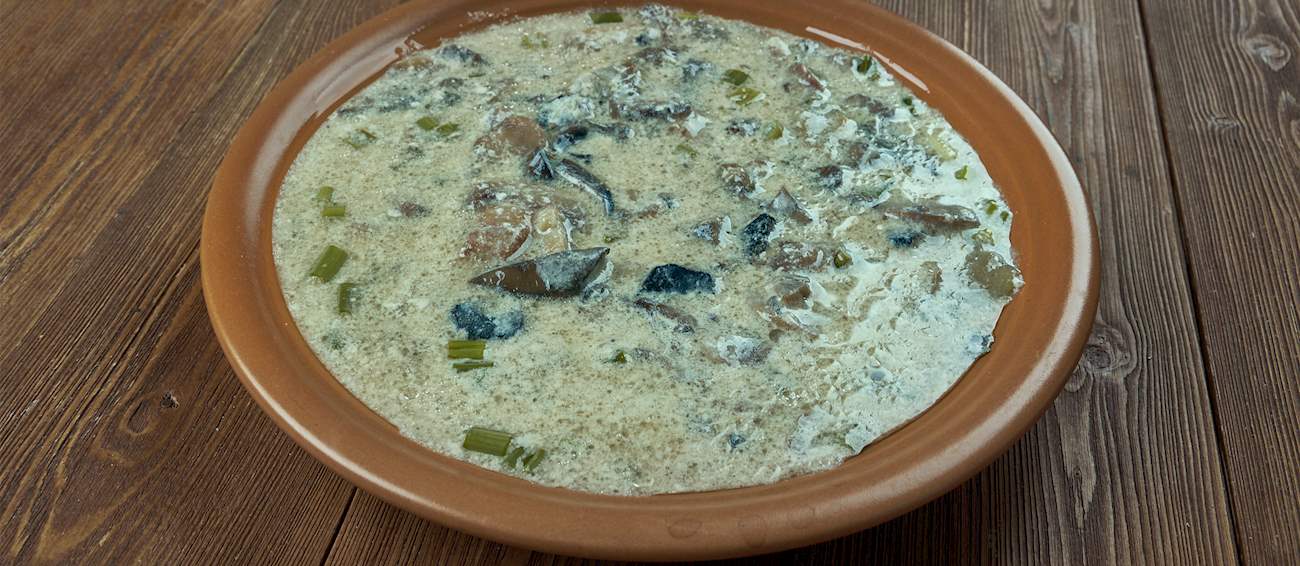 Ciulama | Traditional Sauce From Romania, Southeastern Europe