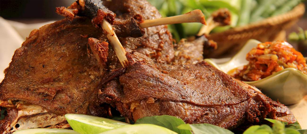 Bebek Goreng | Traditional Duck Dish From Indonesia, Southeast Asia