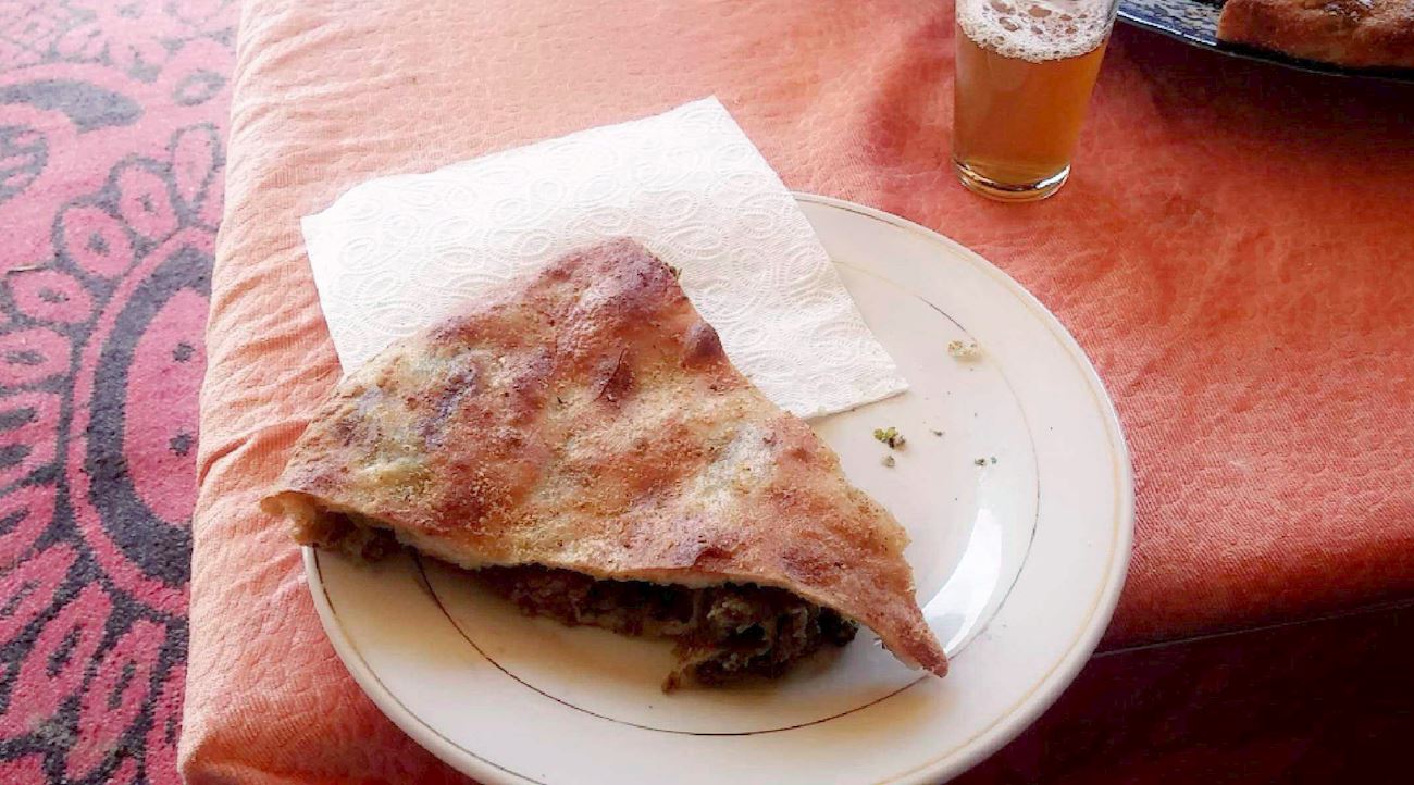 Khobza Medfouna | Traditional Flatbread From Morocco, Maghreb