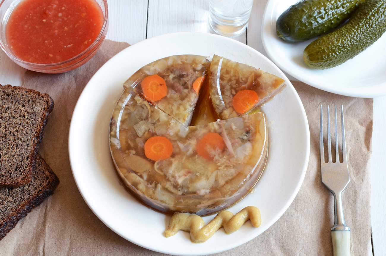 Kholodets | Traditional Appetizer From Russia, Eastern Europe