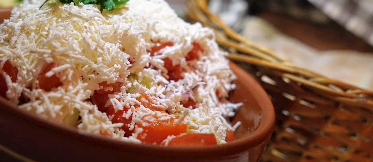 Shopska Salata | Traditional Salad From Bulgaria, Southeastern Europe