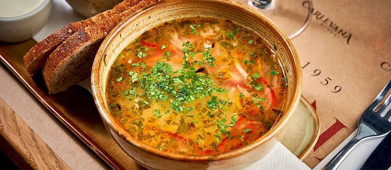 Zeama | Traditional Chicken Soup From Moldova, Southeastern Europe