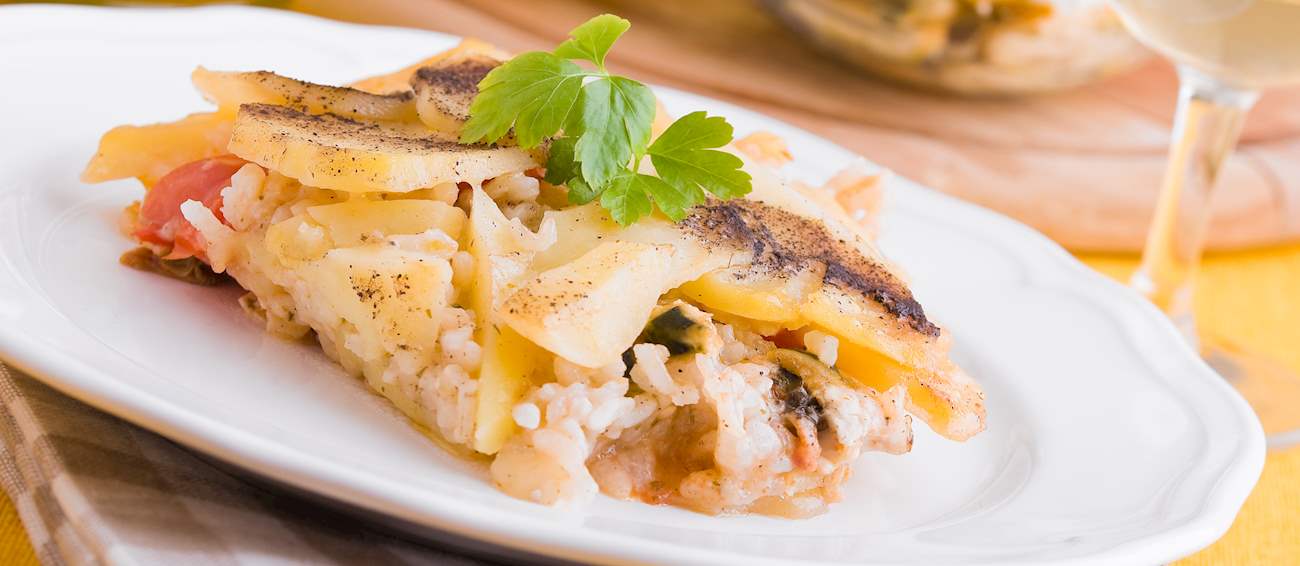 Tiella | Traditional Casserole From Italy, Western Europe