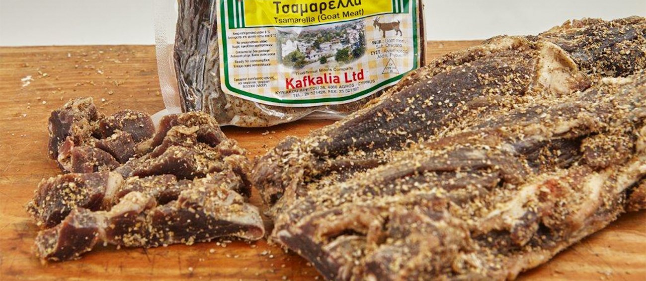 Tsamarella | Local Cured Goat Meat From Cyprus