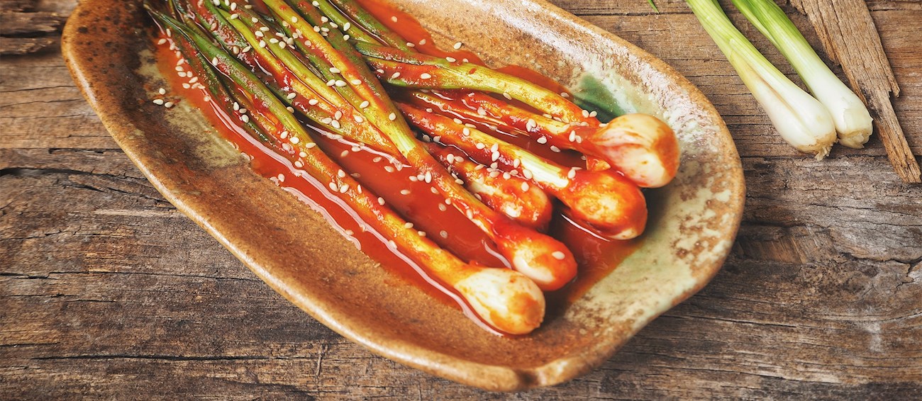 Pa Kimchi | Local Preserved Scallions From South Korea, East Asia