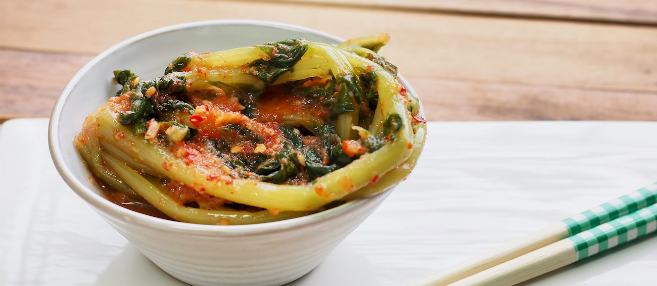 Yeolmu Kimchi | Local Pickled Radish From South Korea, East Asia