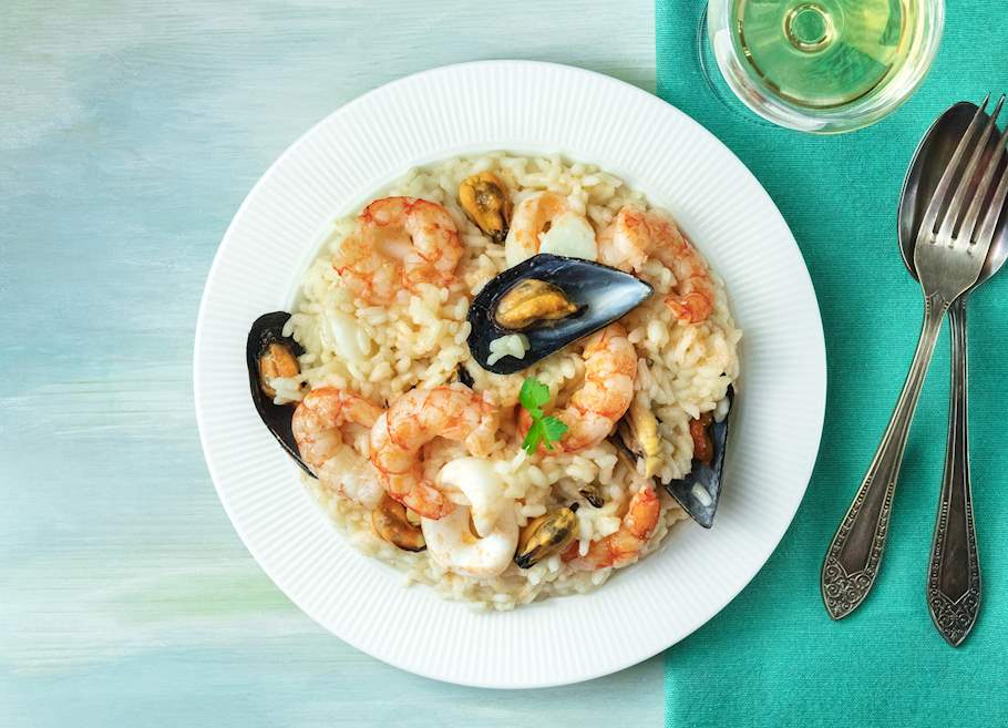Risotto ai Frutti di Mare Authentic Recipe | TasteAtlas