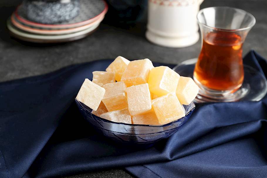 Orange Rahat Lokum Authentic Recipe | TasteAtlas