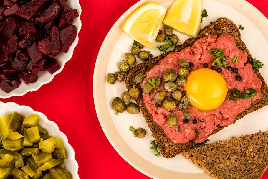 Rabiff (Swedish Steak Tartare) Authentic Recipe | TasteAtlas