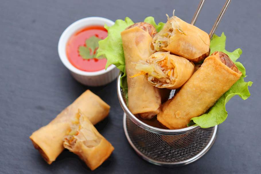 Simple Pork And Cabbage Spring Rolls Authentic Recipe | TasteAtlas