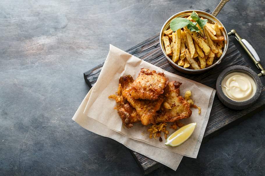Beer-Battered Fish And Chips Authentic Recipe | TasteAtlas