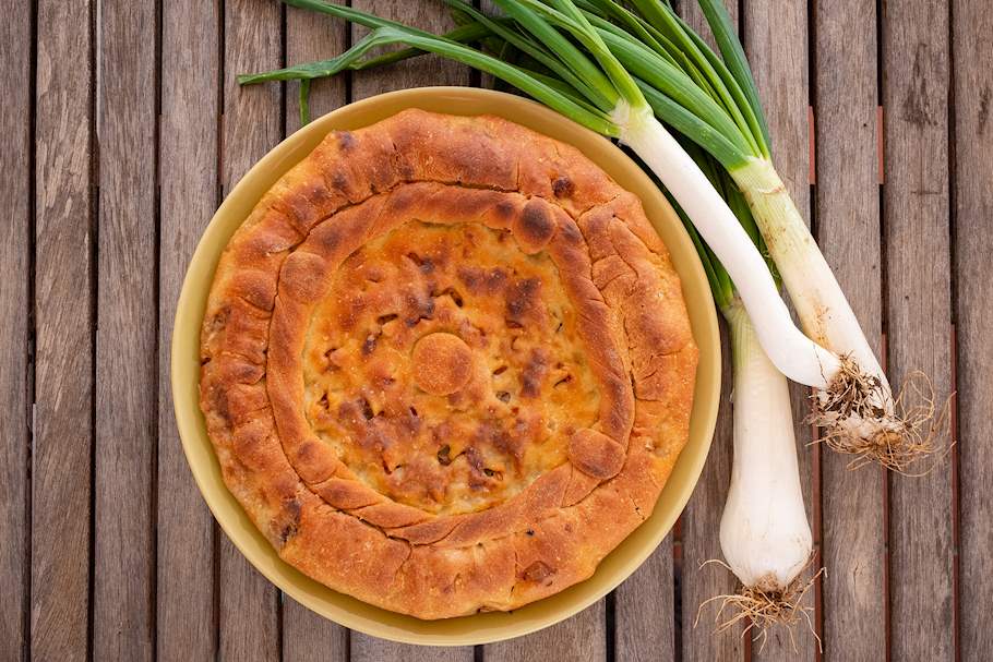 Calzone di Cipolla Alla Pugliese (Apulian Onion Pie) Authentic Recipe ...